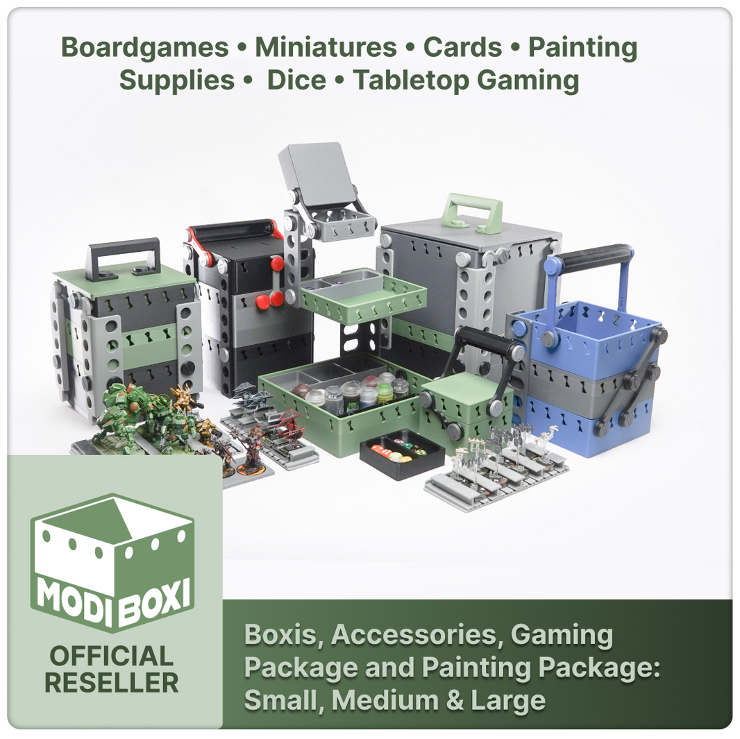 Modi Boxi | 3D Printable Storage Solution For Gamers